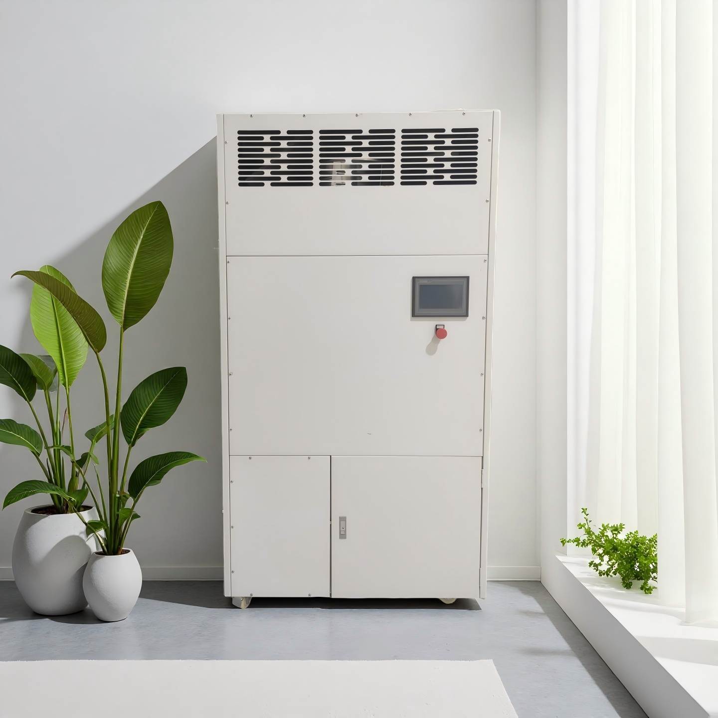 Indoor Vertical Cleaning Ahu With EC Fan 35% Energy Savings Esay ...