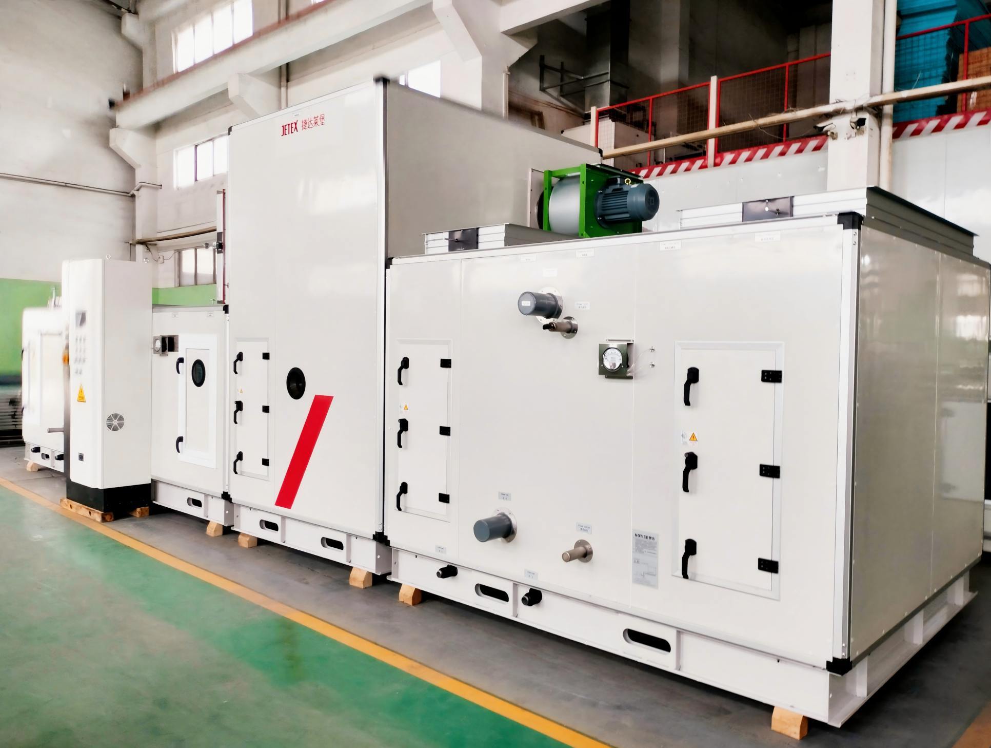 Pharmaceutical Rotary Wheel Dehumidifier High Hygrospic Air Handler